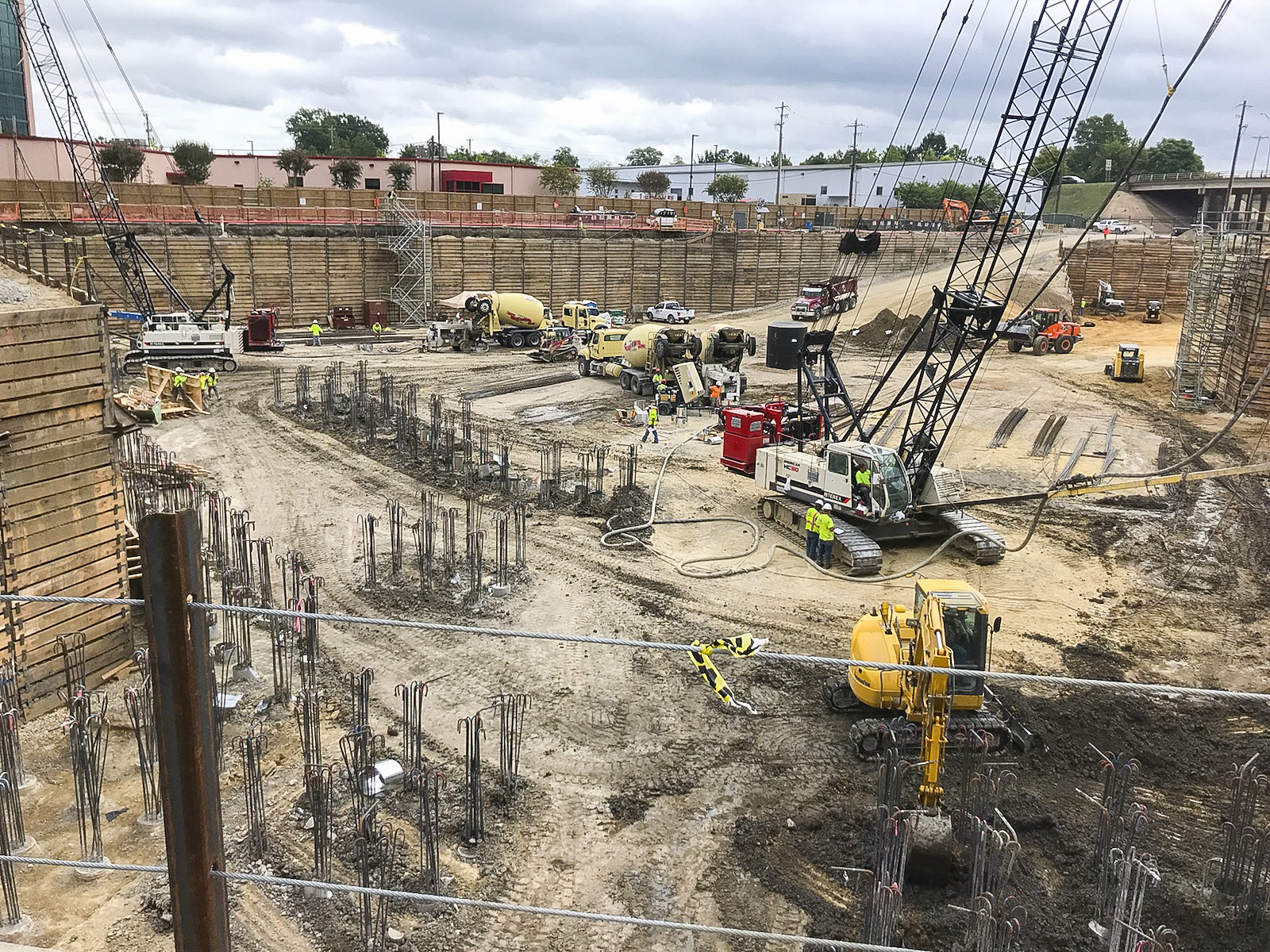 AUGER PILES - St. Jude Hosp. | LG Barcus and Sons