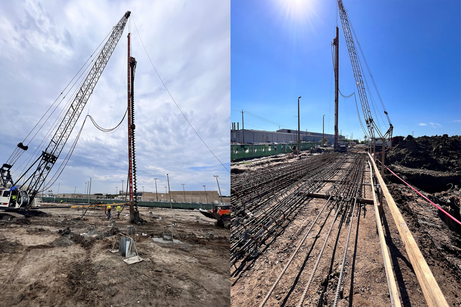 AUGER CAST PILES - Texas A&M | LG Barcus and Sons